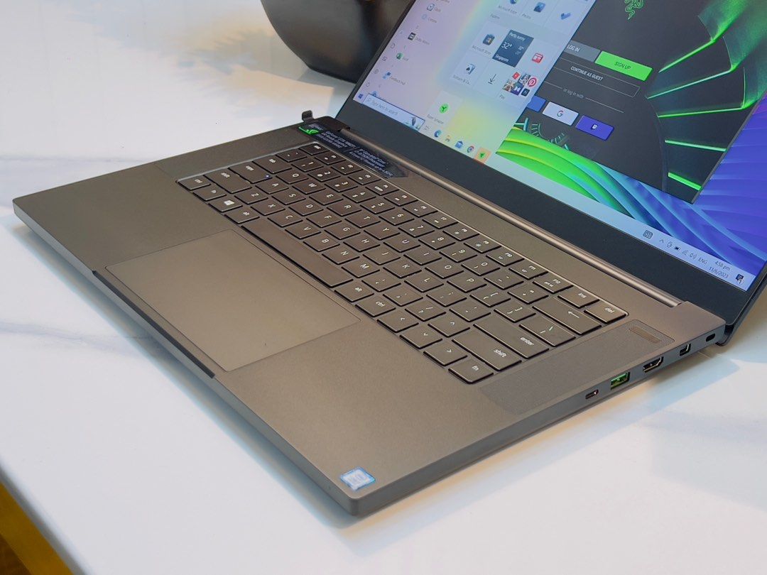 Razer Blade 15 Base Model 2019 YM RZ09-0300 i7 9th Gen 16GB RAM 512GB ...