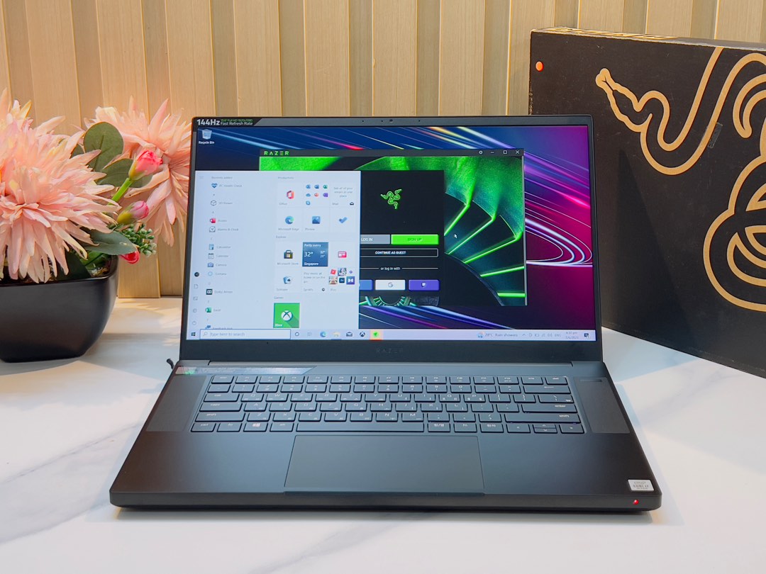 Razer Blade 15 Base Model Early 2020 RZ09-0328 i7 10th Gen 16GB RAM ...