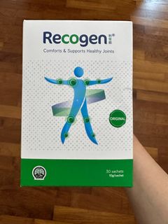 Recogen Original (Sachet), Health & Nutrition, Health Supplements ...