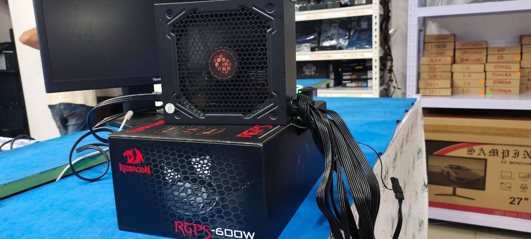 Redragon True rated power supply 500 wts psu and 600 wts psu, Computers ...