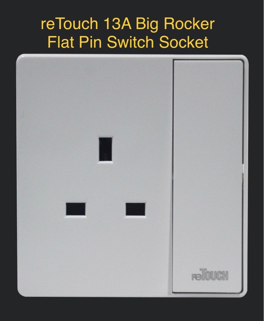 reTouch Rimless Switch and Socket - Minimalist frameless design ...