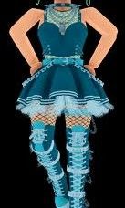 Roblox Royale High - Gothicutie Set, Video Gaming, Gaming Accessories ...