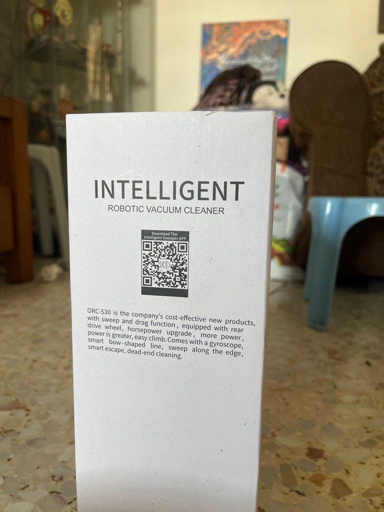 Robot Vacuum Cleaner Orabel ORC-S30 Floor Cleaning Robot, TV & Home ...