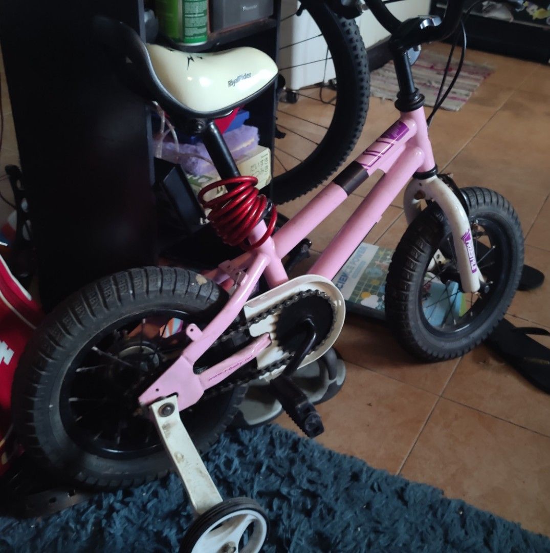 Royal Rider pink kids bike on Carousell