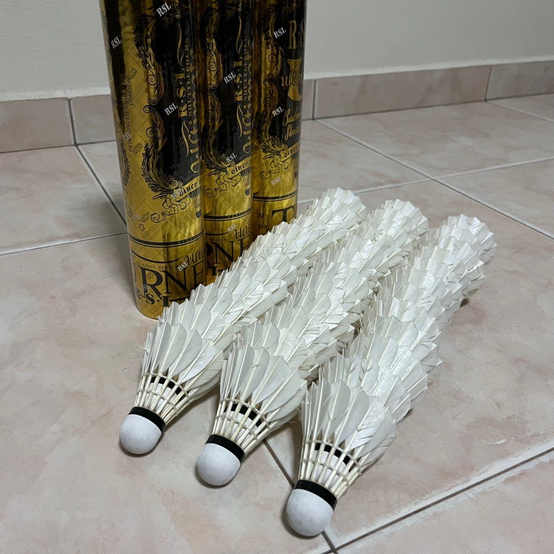 RSL Ultimate Badminton Shuttlecock Shuttle [Used], Sports Equipment ...