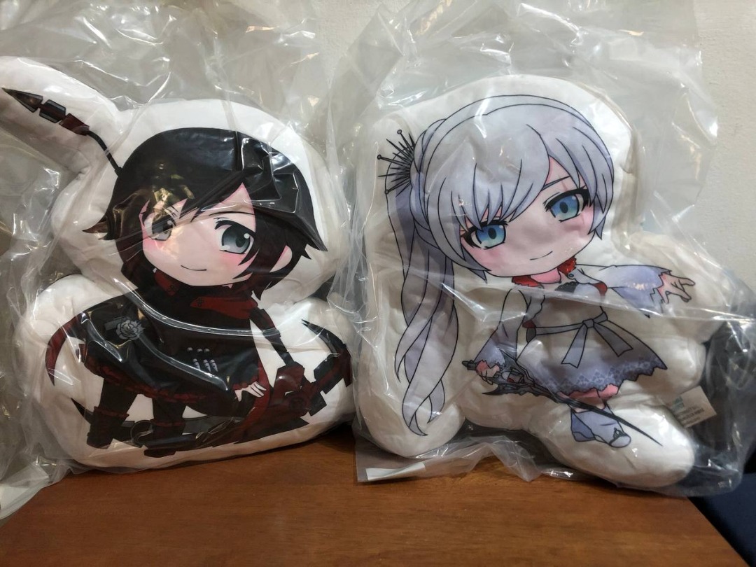 Nendoroid Plush Pillow - Ruby Rose, Weiss Schnee (RWBY), Hobbies & Toys ...
