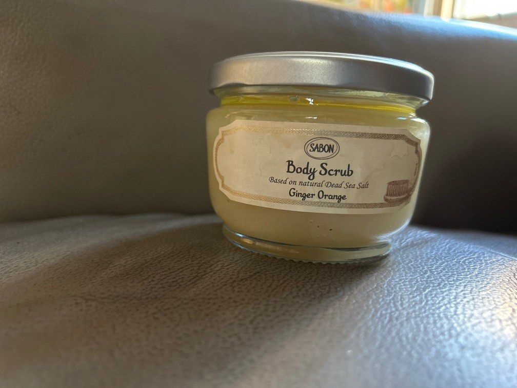 Sabon Ginger Orange Body Scrub 320g, Beauty & Personal Care, Bath & Body, Bath on Carousell