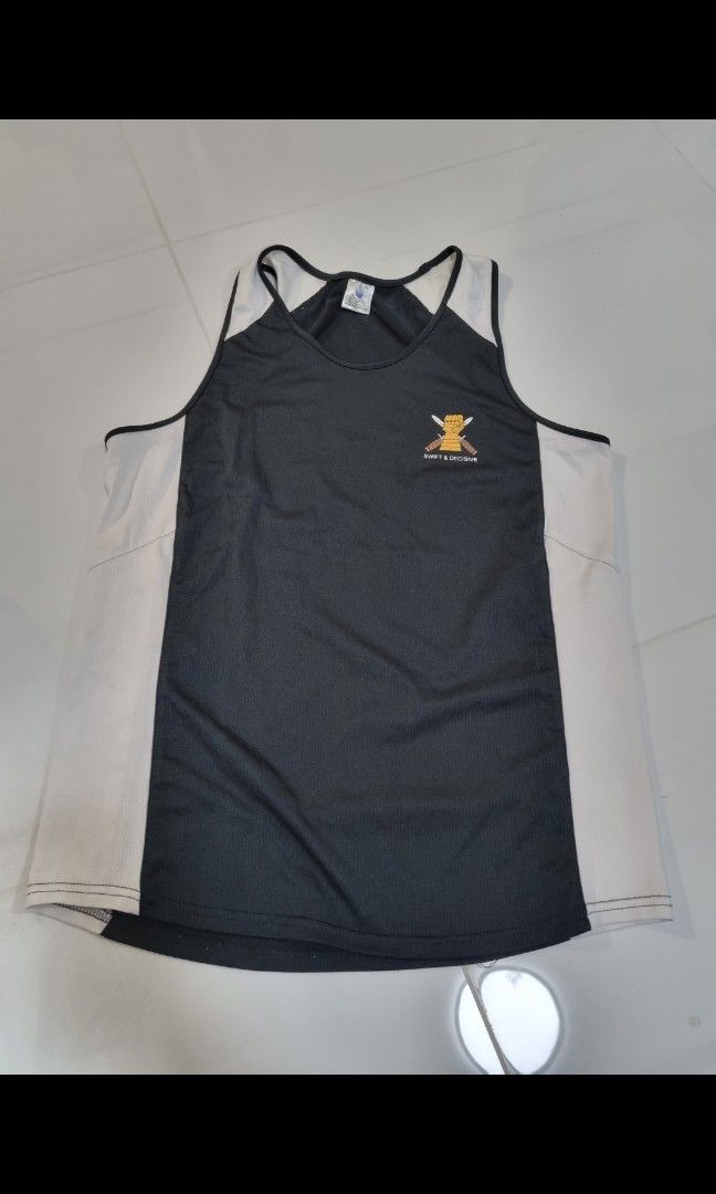 SAF Armour PT Singlet, Men's Fashion, Activewear on Carousell