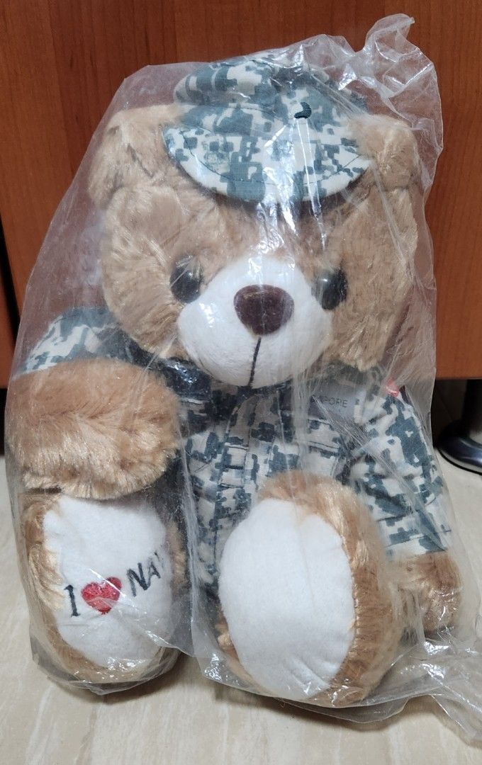 SAF Navy Bear, Hobbies & Toys, Toys & Games on Carousell