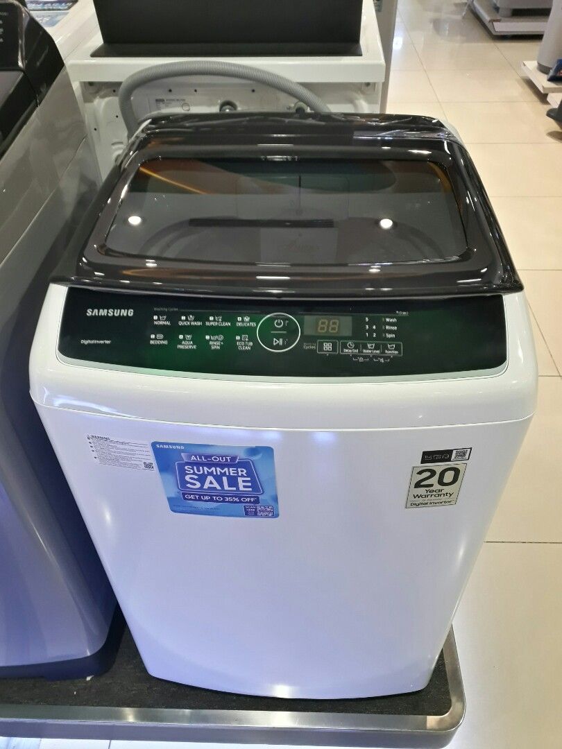 Samsung Inverter Top Load Washing Machine 7kg to 19kg, TV & Home ...