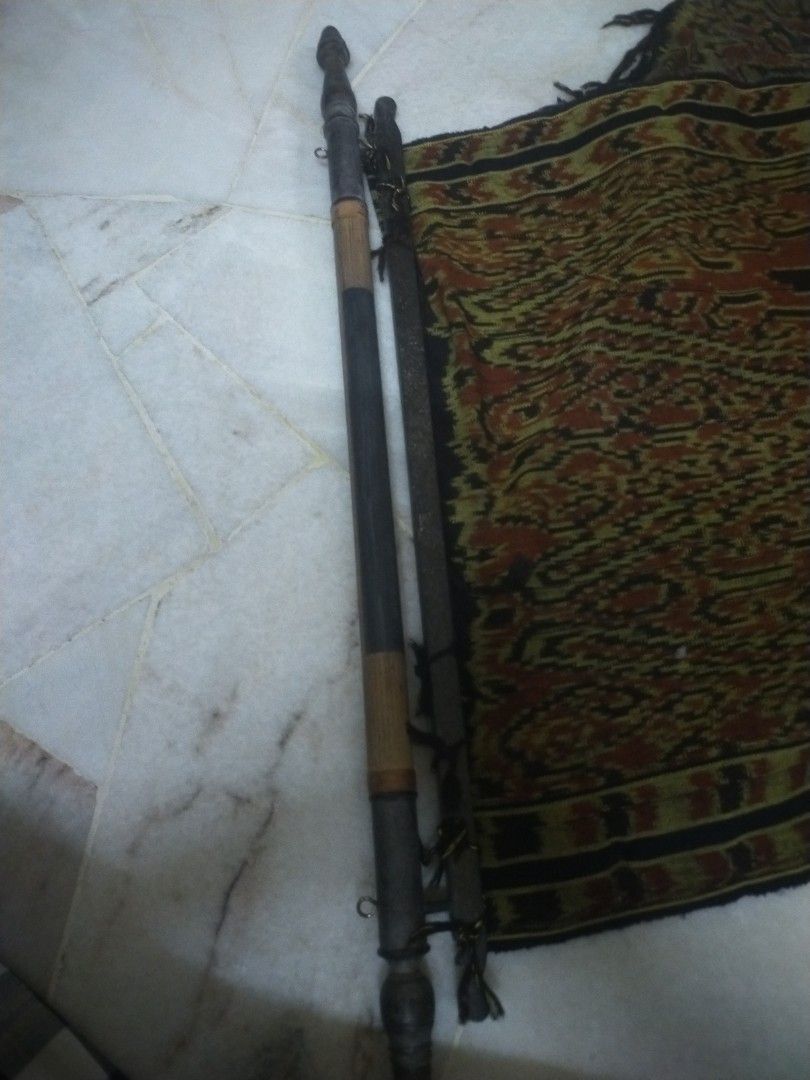 Sarawak pua kumbu cloth with hanger, Furniture & Home Living, Home ...