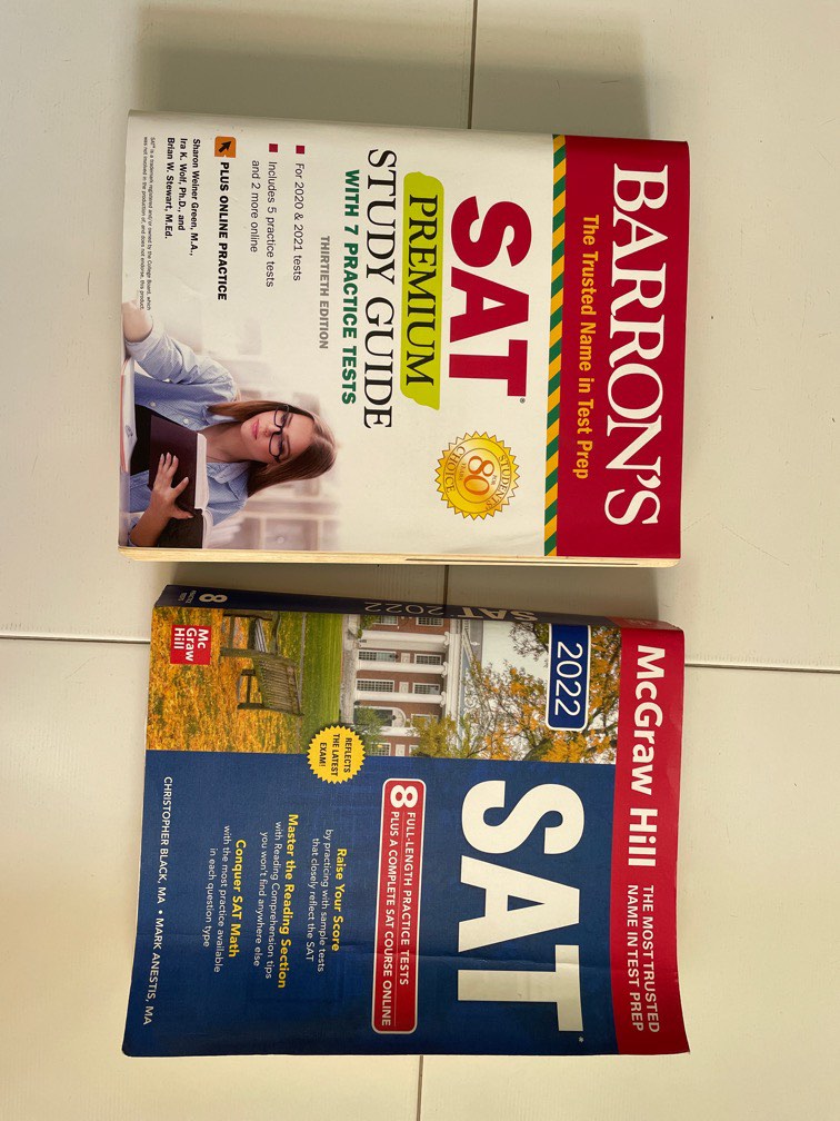 SAT Practice Books, Hobbies & Toys, Books & Magazines, Assessment Books ...