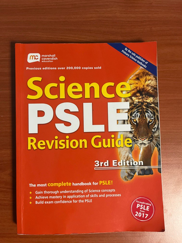 Science PSLE Revision Guide 3rd Edition Latest version, Hobbies & Toys ...