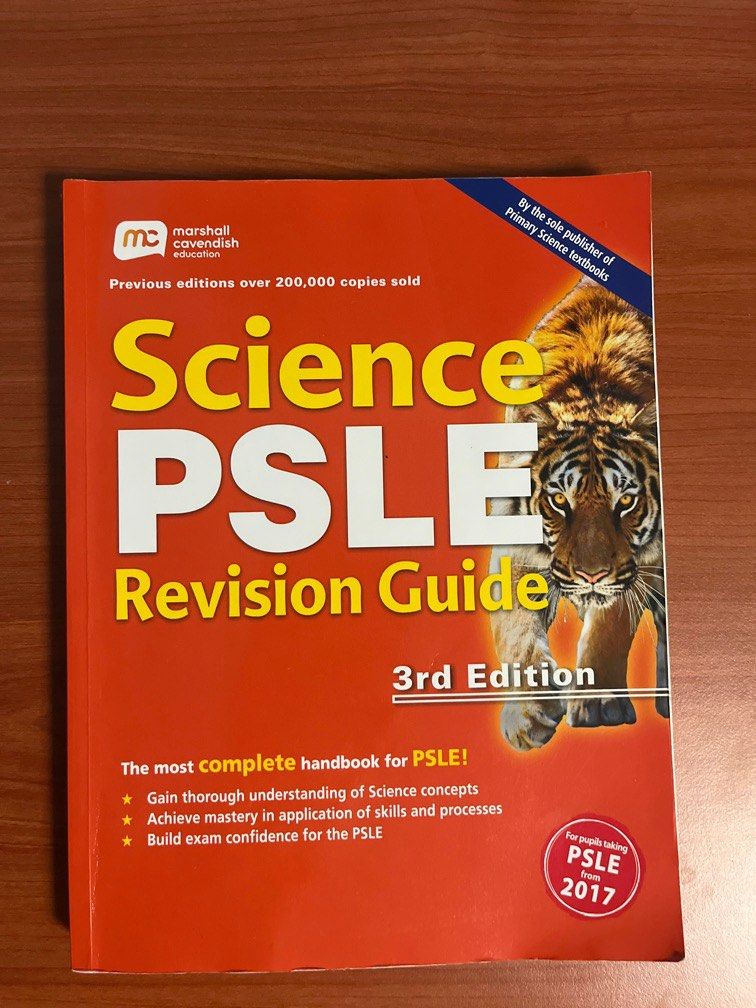 Science PSLE Revision Guide 3rd Edition Latest version, Hobbies & Toys ...