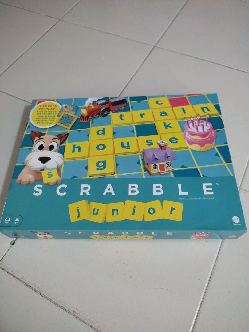 Scrabble Junior, Hobbies & Toys, Toys & Games on Carousell