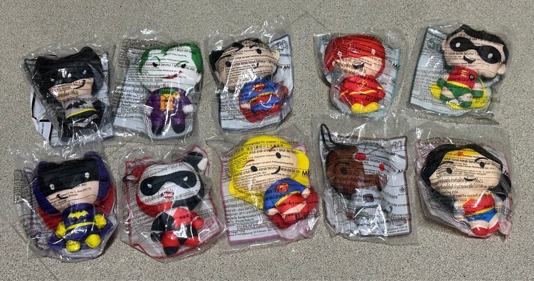 *SEALED* MCD X DC Superheroes FULL SET, Hobbies & Toys, Toys & Games on ...