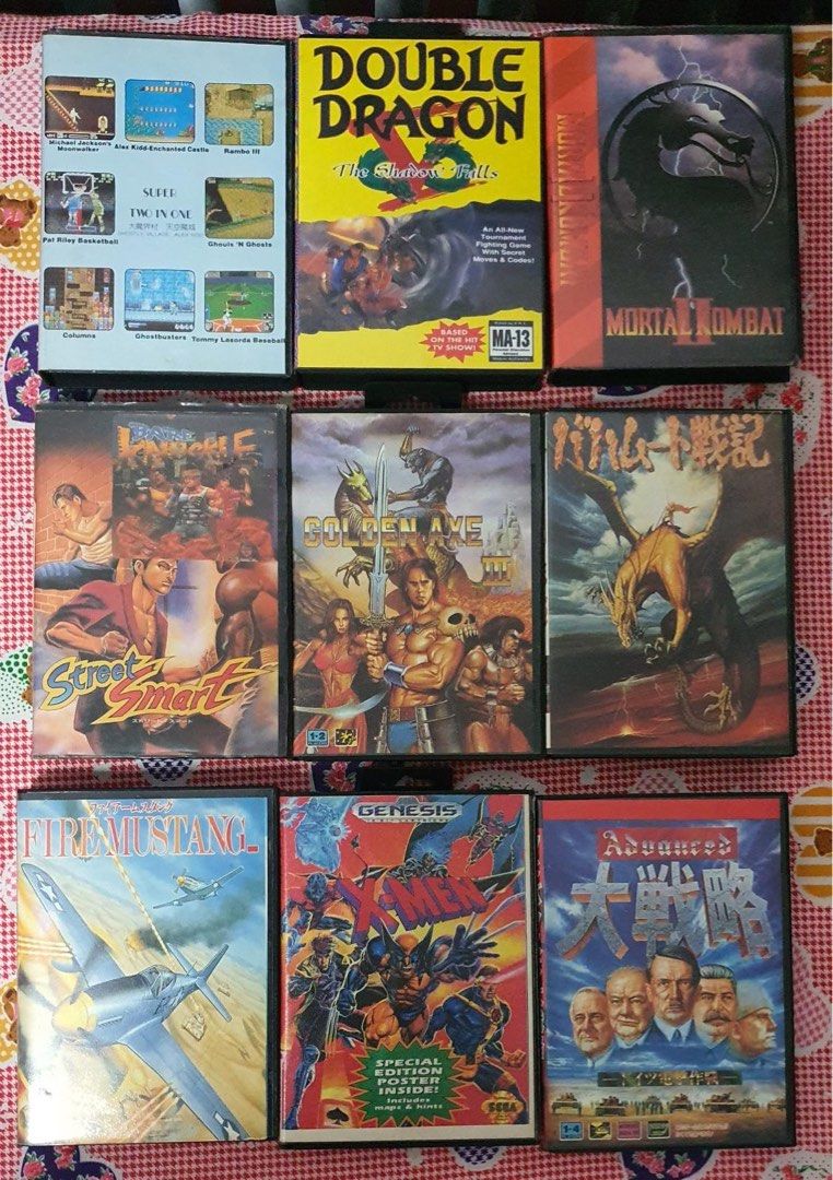 Sega mega drive game, Video Gaming, Video Game Consoles, Others on ...