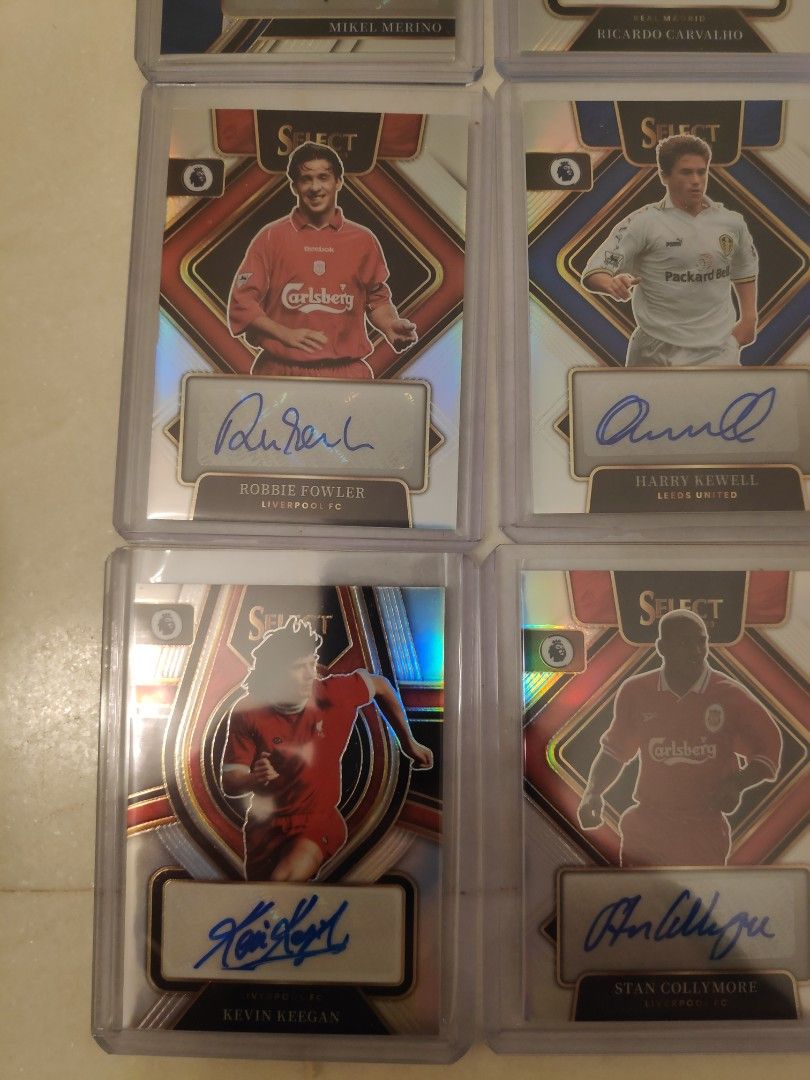 Select English Premier League La Liga Autograph Soccer Cards Genuine ...