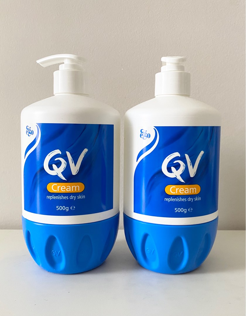 Set of 2 | QV Moisturizing Cream 500g for Dry or Sensitive Skin, Beauty ...