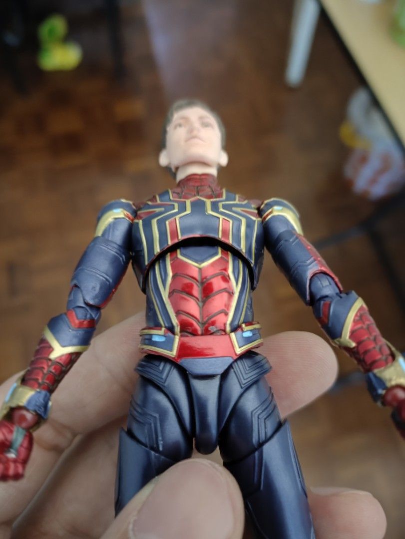 S.H. Figuarts SHF Spider-Man Iron Spider Final Battle Endgame Avengers ...