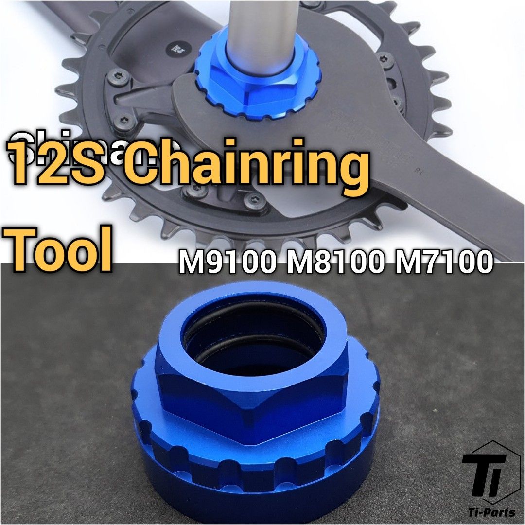 Shimano 12s Chainring Install / Removal Tool | 12 speed M9100 M8100 ...