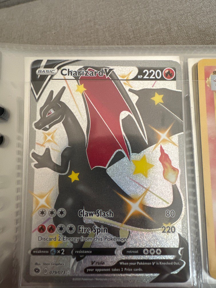 Shiny Charizard V |Champions Path, Hobbies & Toys, Toys & Games on ...