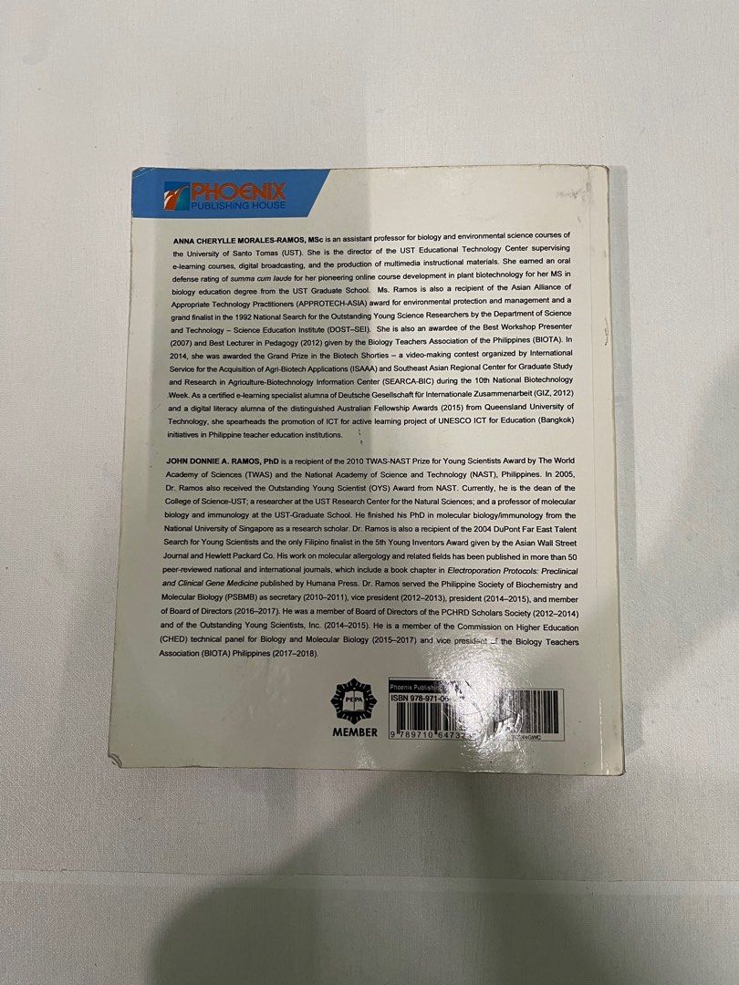 SHS General Biology 2 - Exploring Life Through Science [PHOENIX] on ...