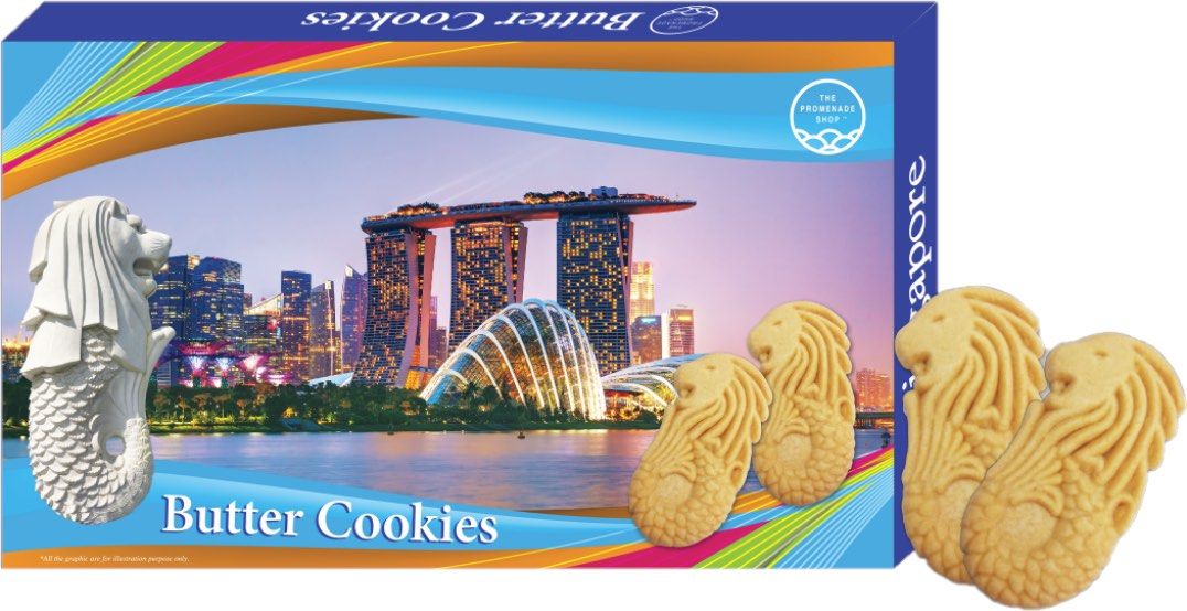Singapore Merlion Gifts, Food & Drinks, Local Eats on Carousell