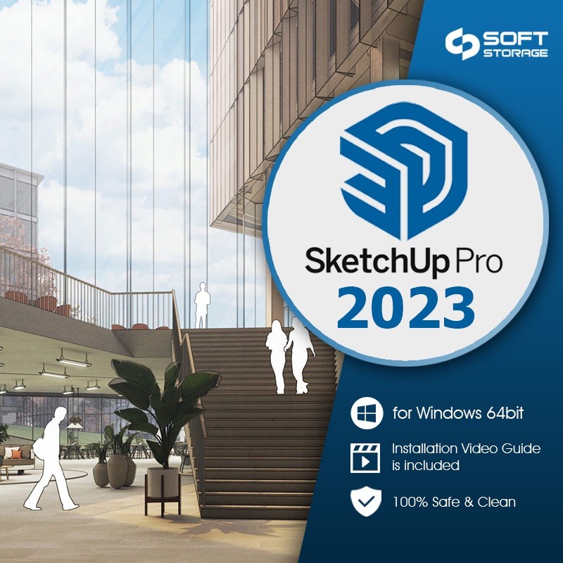 SketchUp Pro 2023- Windows Lifetime Installer with Video Guide, Computers & Tech, Parts ...