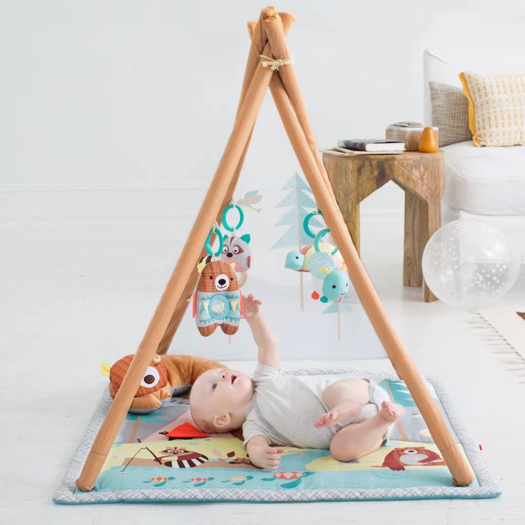 Skip Hop Camping Cub Baby Activity Gym | Newborn 3-6mos exploration 4 ...
