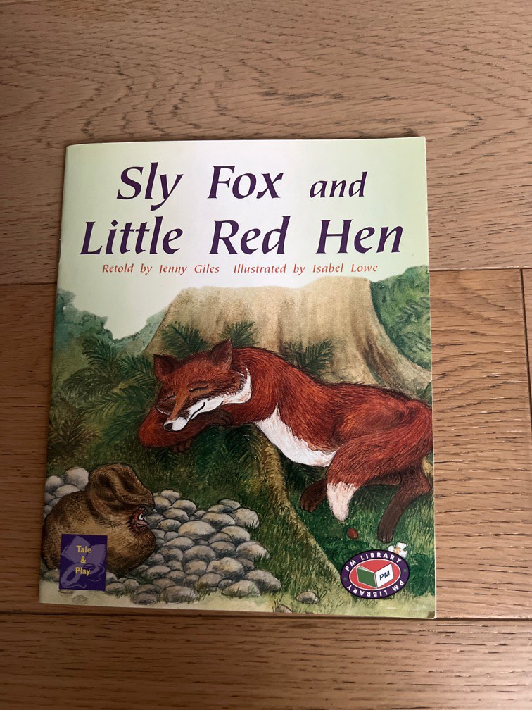 Sly Fox and Little Red Hen, 興趣及遊戲, 書本 & 文具, 小朋友書 - Carousell
