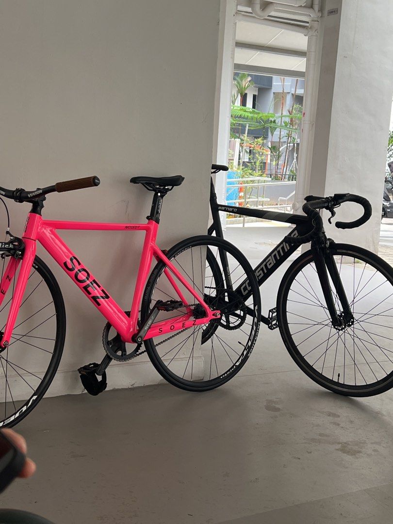 SOEZ PINK FIXIE (URGENT!), Sports Equipment, Bicycles & Parts, Bicycles ...