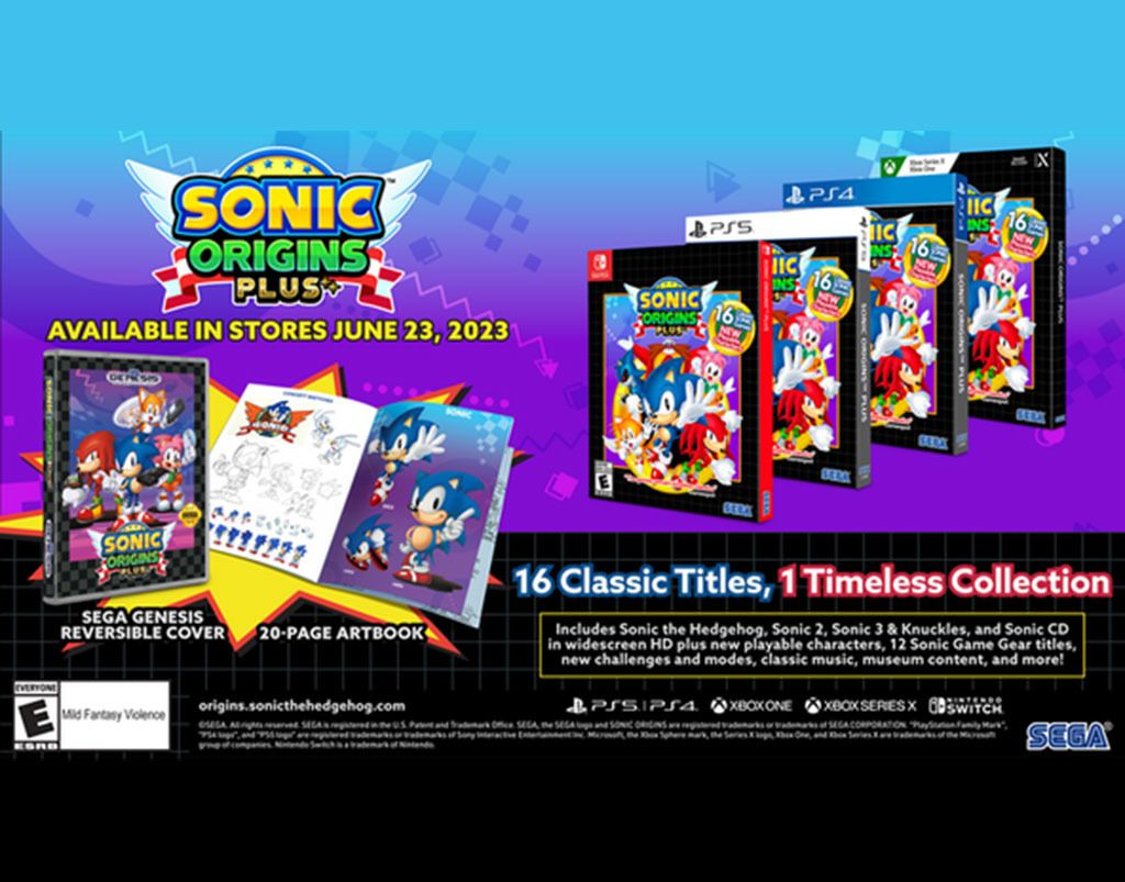 SONIC ORIGINS PLUS, Video Gaming, Video Games, Nintendo on Carousell