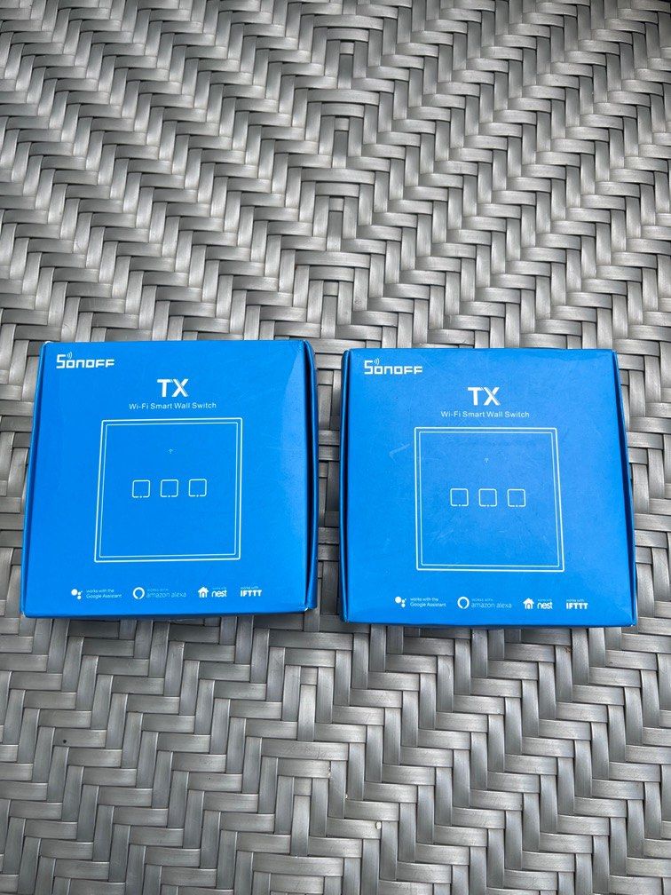 Sonoff Smart Home TX T3 UK 3 Gang Wireless Touch Light Switch, TV ...