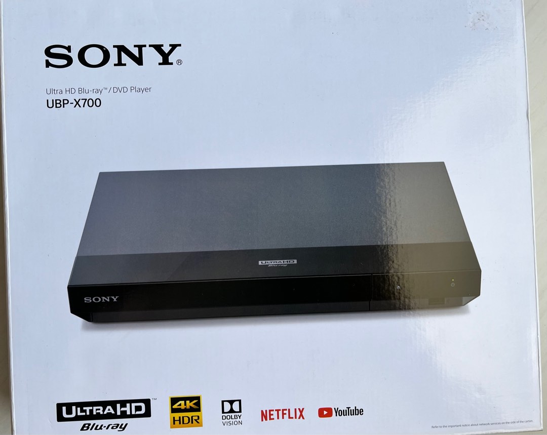 Sony Ultra HD Blu-ray / DVD Player UBP-X700, TV & Home Appliances, TV ...