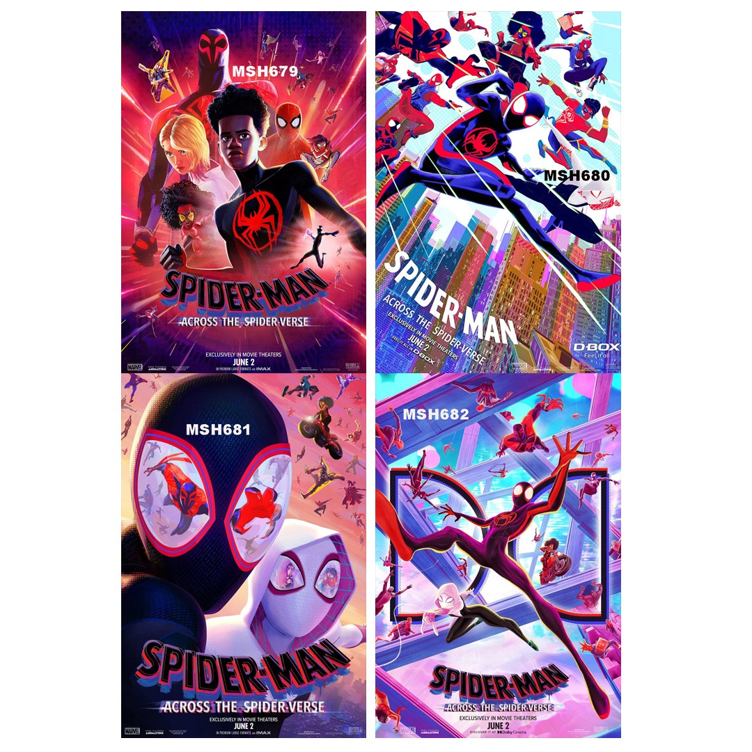 Spider-Man: Across the Spider-Verse MOVIE POSTERS (2023) PART 1 ...