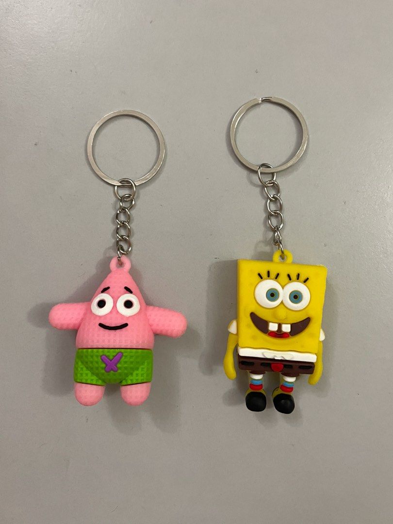 SpongeBob & friend keychains, Hobbies & Toys, Collectibles ...