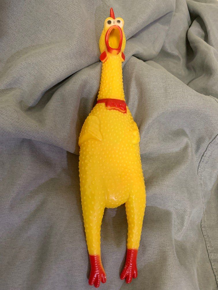 squawking chicken toy, Hobbies & Toys, Toys & Games on Carousell