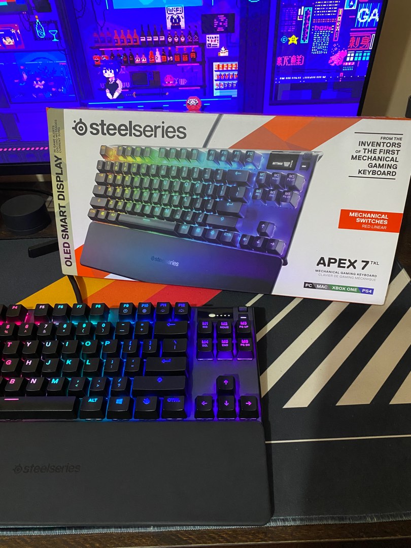 Steelseries Apex 7TKL Red Switch on Carousell