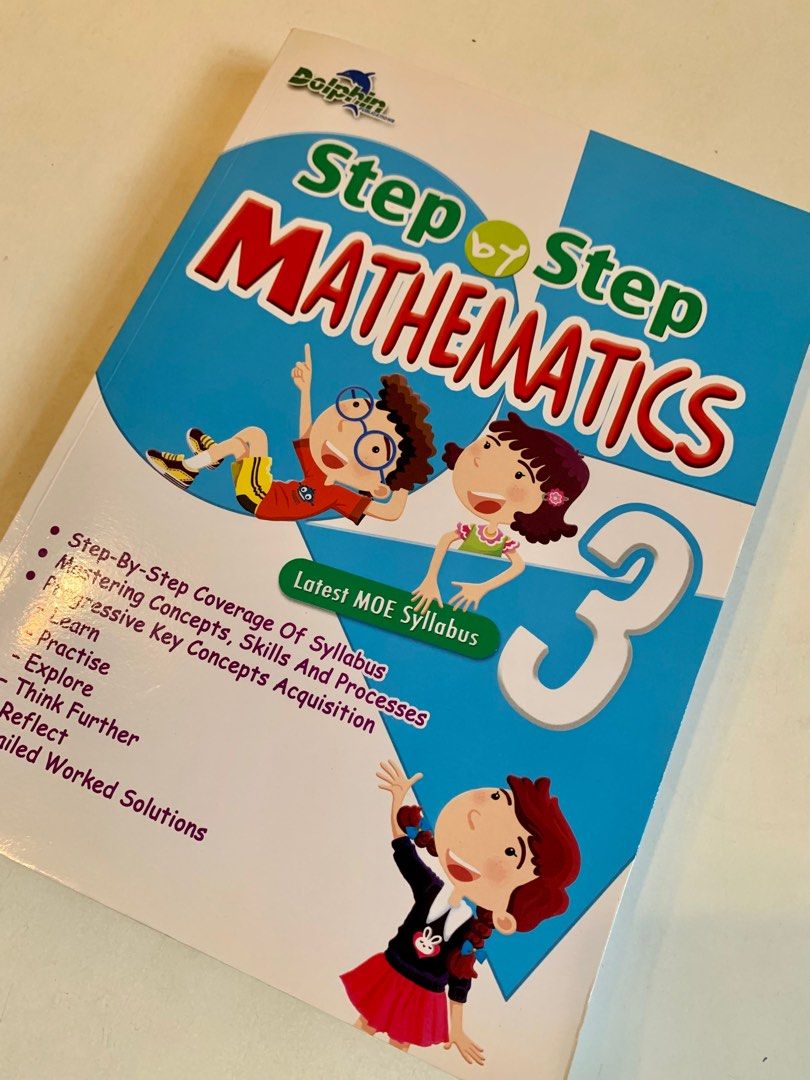 Step by Step Maths 3, 興趣及遊戲, 書本 & 文具, 教科書 - Carousell