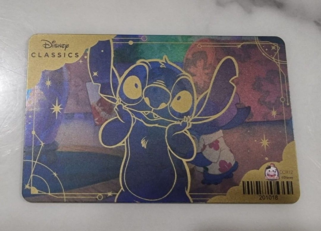Stitch Foil disney card, Hobbies & Toys, Memorabilia & Collectibles ...