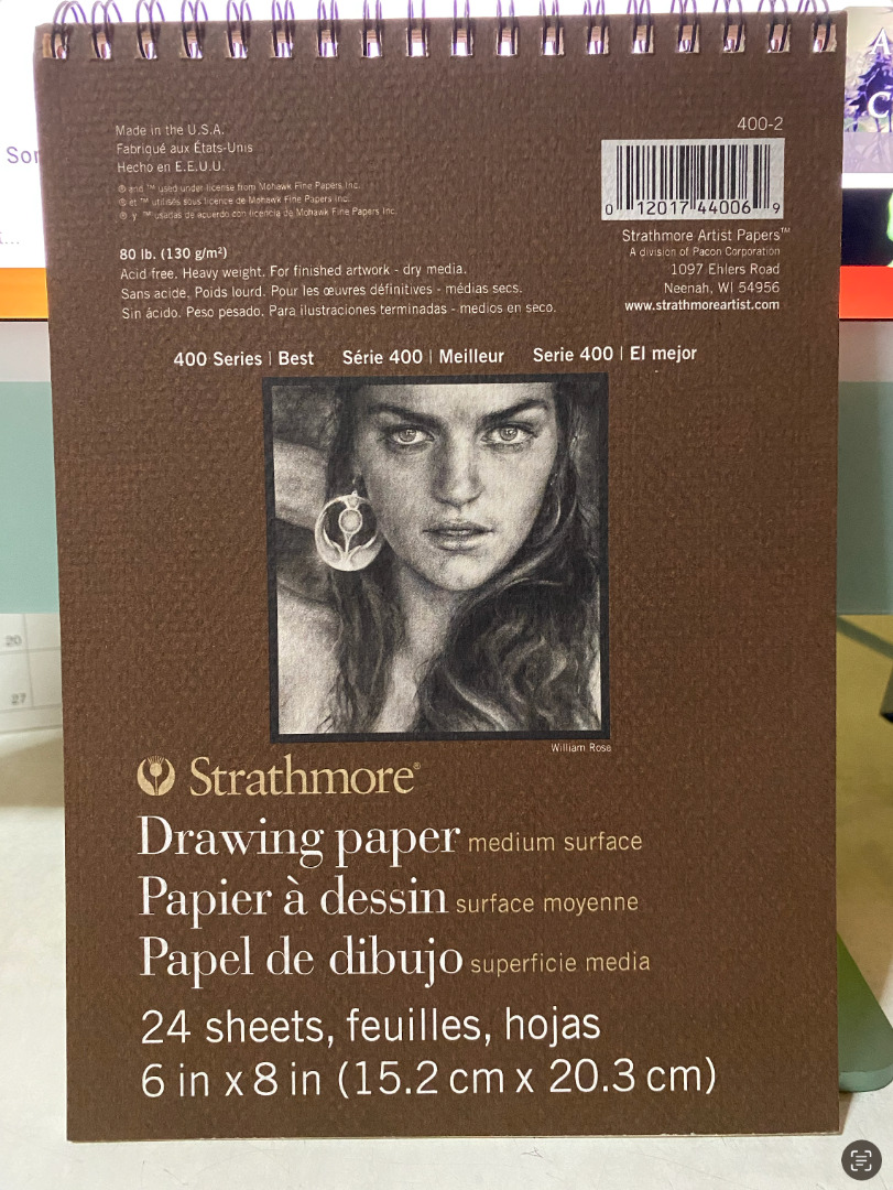 Strathmore Sketchpad Drawing Paper 24 sheets on Carousell