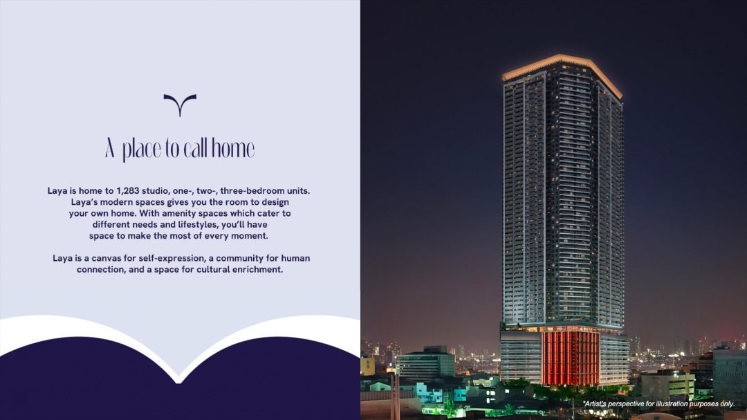 Studio at Laya by Shang alternative to One Shangrila Place , Shang ...