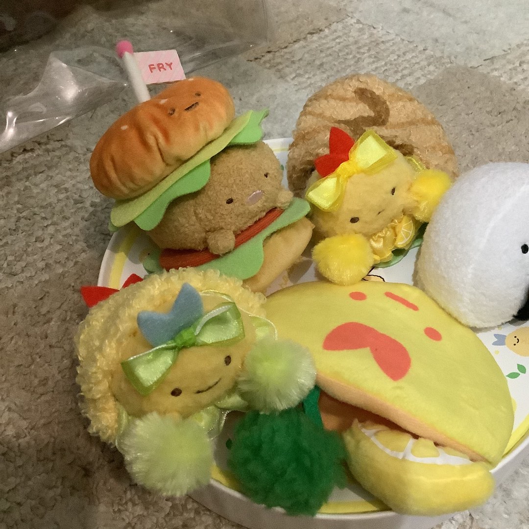 Sumikko Gurashi Lunch Plush Set on Carousell