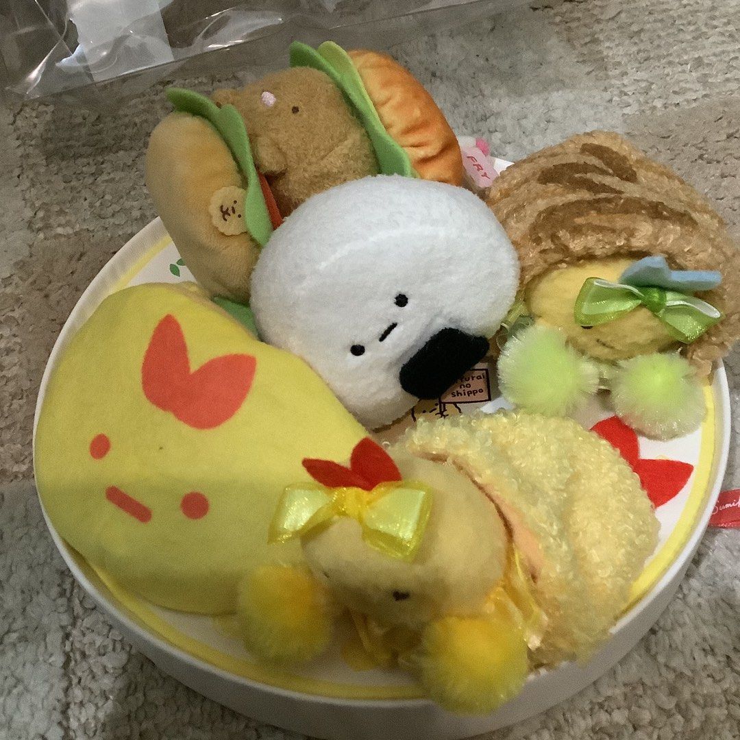 Sumikko Gurashi Lunch Plush Set on Carousell