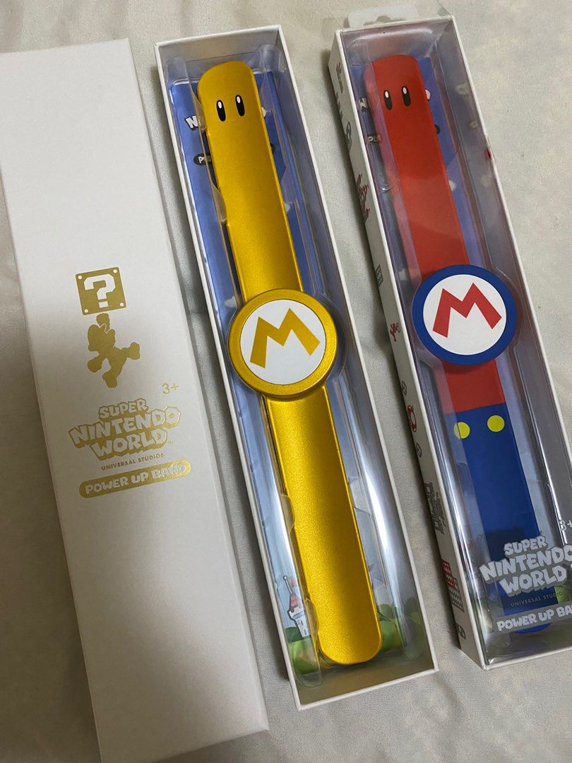 Super Mario Nintendo world power up band, Hobbies & Toys, Memorabilia ...