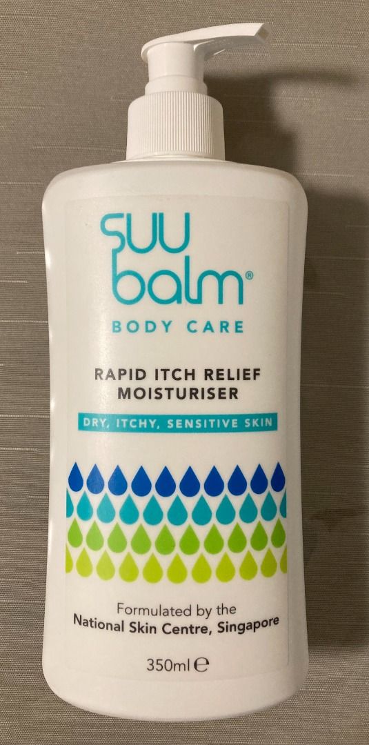 Suu Balm Rapid Itch Relief Moisturiser 350ml, Beauty & Personal Care, Bath & Body, Body Care on ...