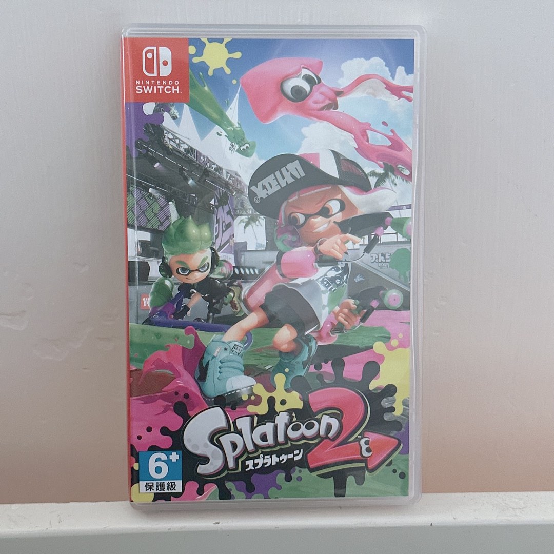 Switch Splatoon 2 日版, 電子遊戲, 電子遊戲, Nintendo 任天堂 - Carousell