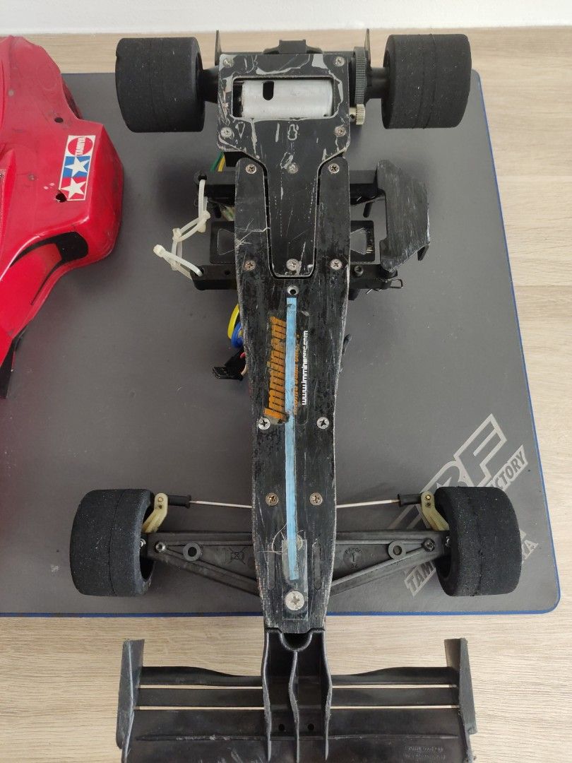 Tamiya F103 rolling chassis and tires, Hobbies & Toys, Toys & Games on ...