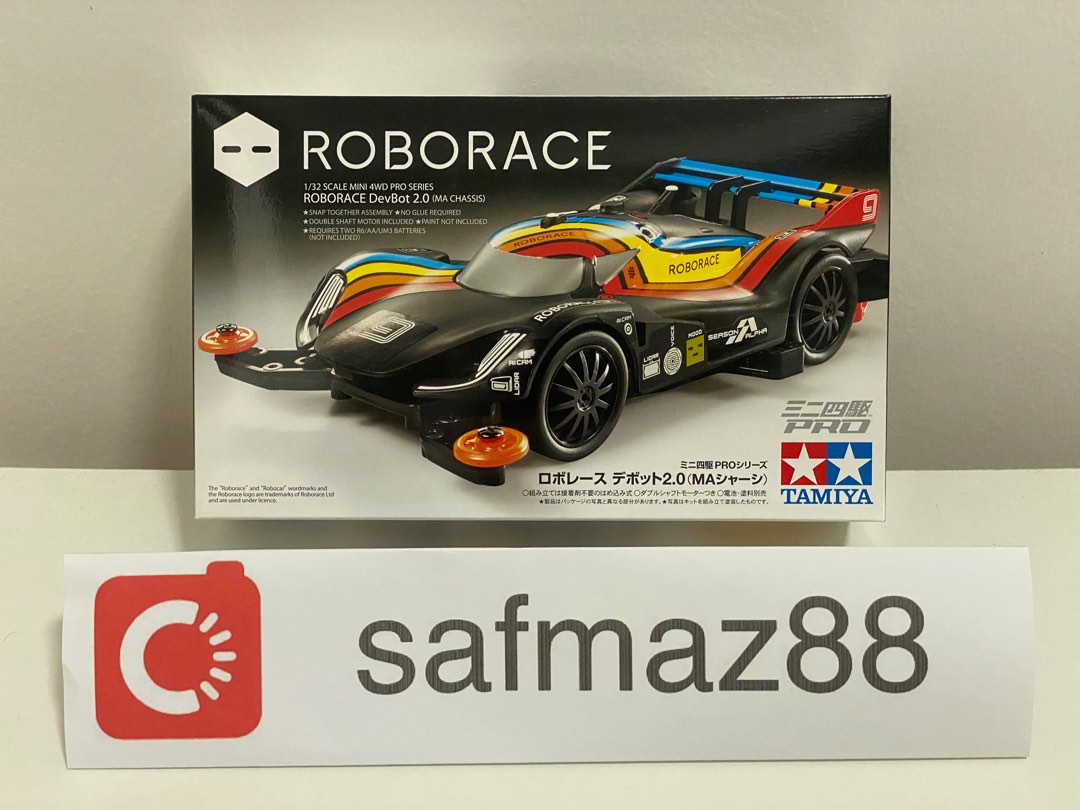 Tamiya Roborace 1/32 Mini 4WD, Hobbies & Toys, Toys & Games on Carousell